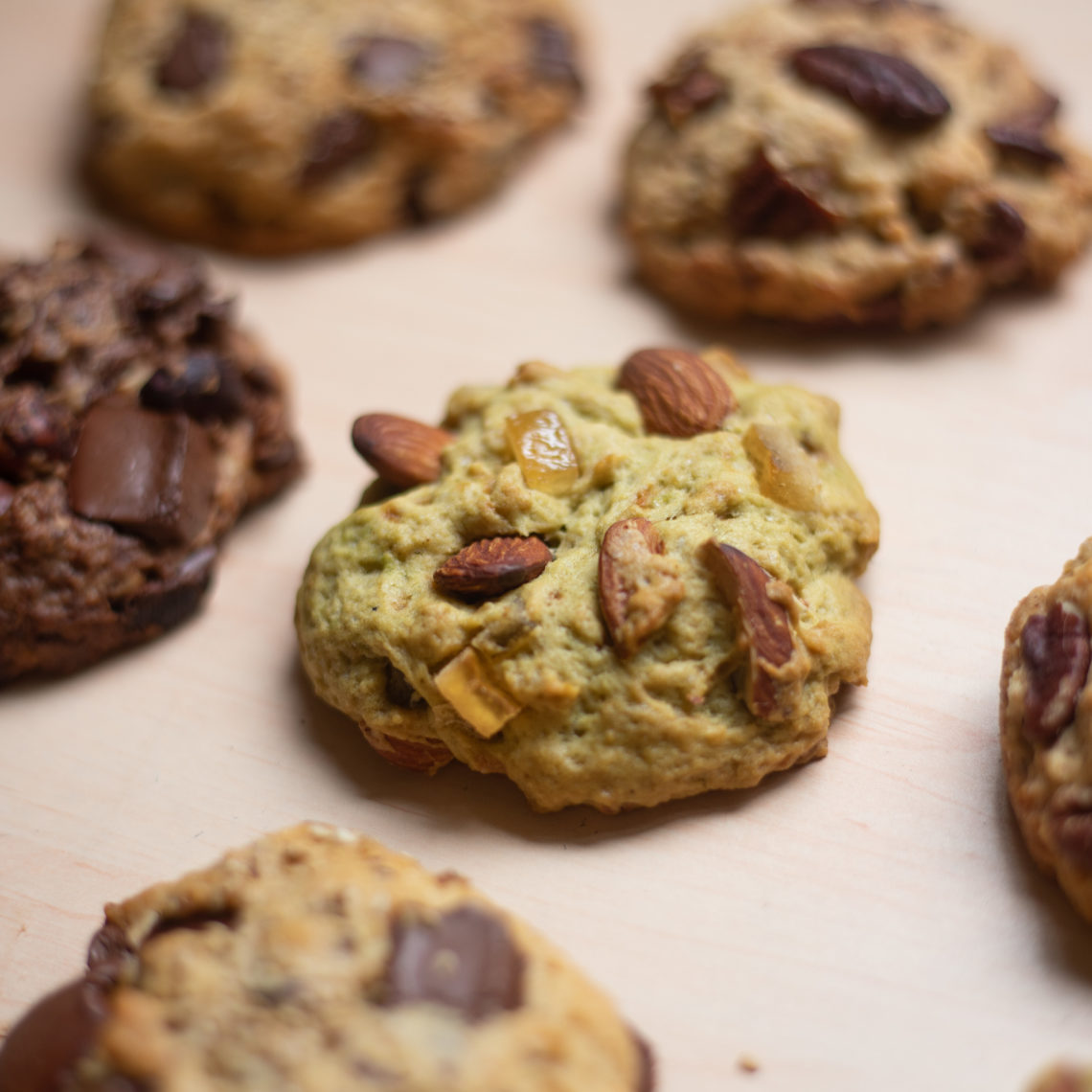4 Cookies à partir d’une seule pâte – Healthy Lalou