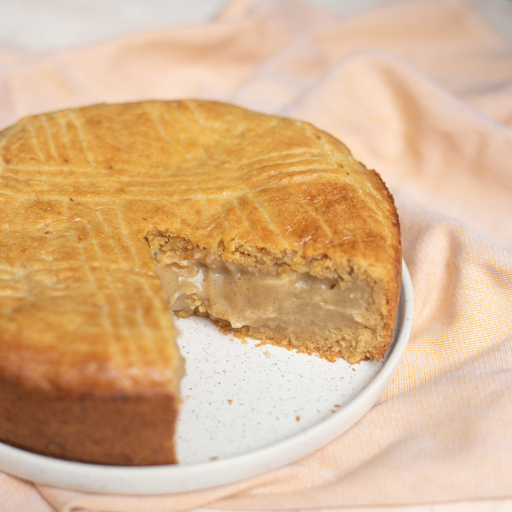 Gâteau basque vegan – Healthy Lalou